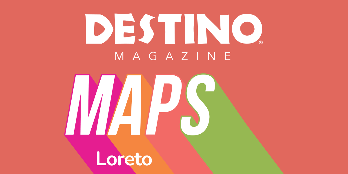 BAJA 101 MAP: LORETO - Destino Magazine